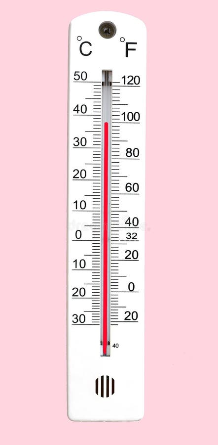 Thermometer 100f stock photo. Image of summer, sunbathe, nice - 3666
