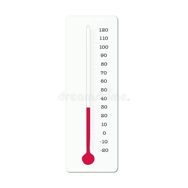 Thermometer stock vector. Illustration of high, weather - 10334016