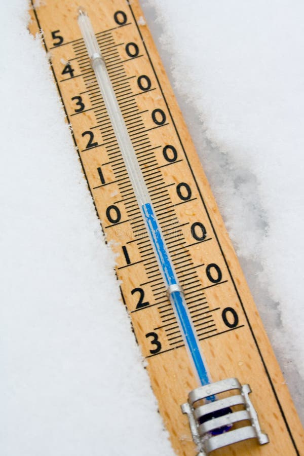 Frozen thermometer stock image. Image of degree, thermometer - 13642969