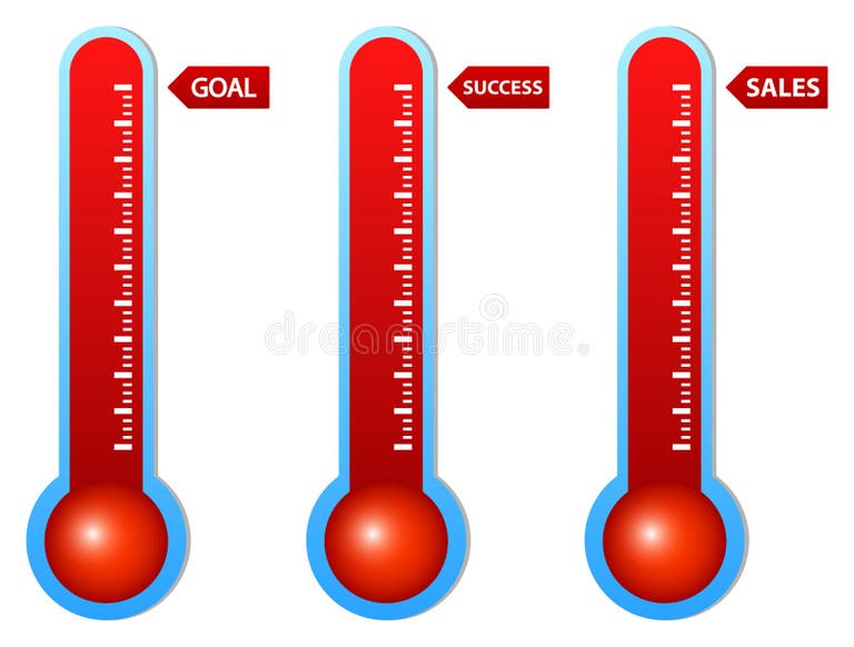Sales Thermometer Stock Illustrations – 126 Sales Thermometer Stock ...