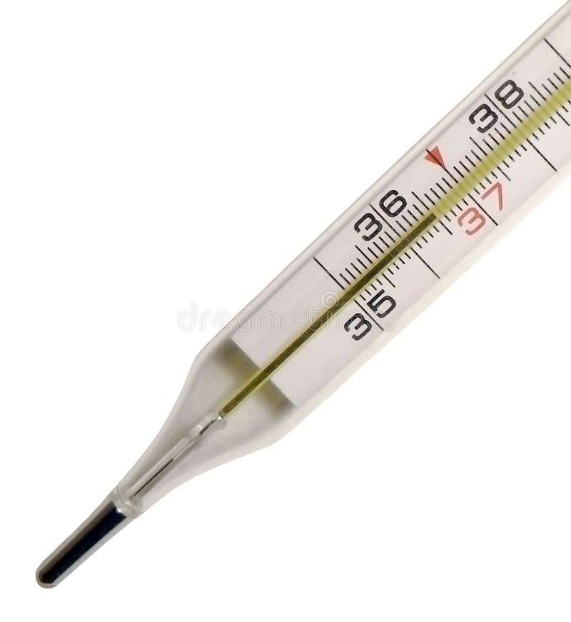 Laboratory Alcohol Thermometer with Celsius Units Stock Photo - Image ...