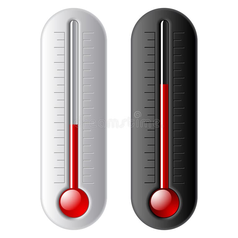 Thermometer Scale Temperature Change Stock Illustrations – 931 ...