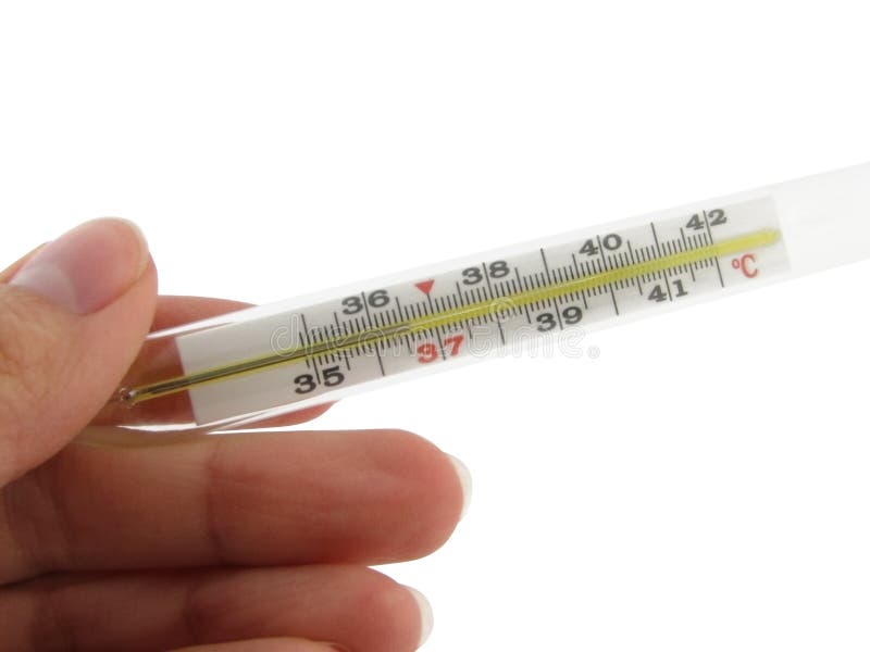 Thermometer - isolated #2 stock photo. Image of healthcare - 268642