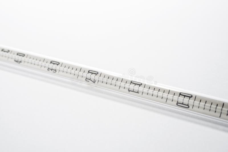 Thermometer Film Development on White Stock Image - Image of tool ...