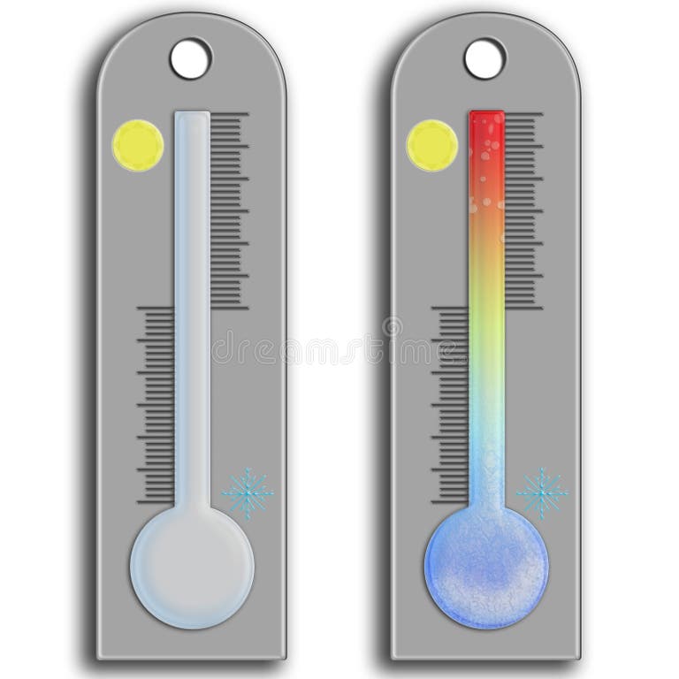 Empty Thermometer Celsius Stock Illustrations – 125 Empty Thermometer ...