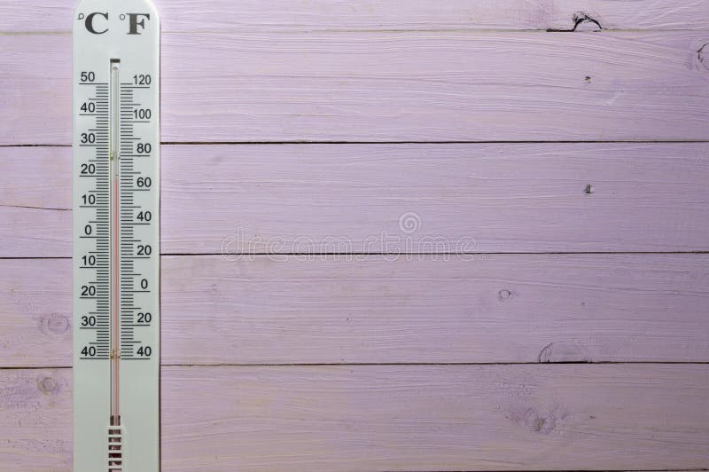 Thermometer, Horizontal Image Stock Image - Image of wooden, warm: 89342363