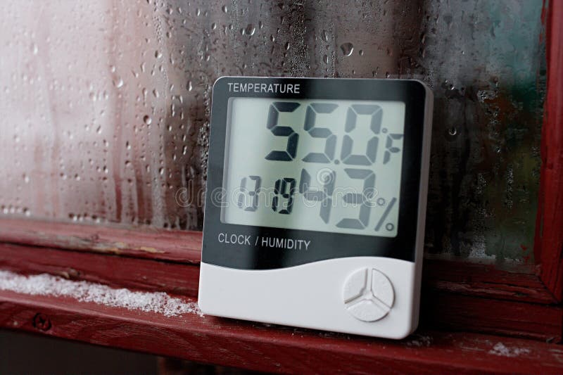Thermometer and Hygrometer of Electronic To Control Temperature and ...