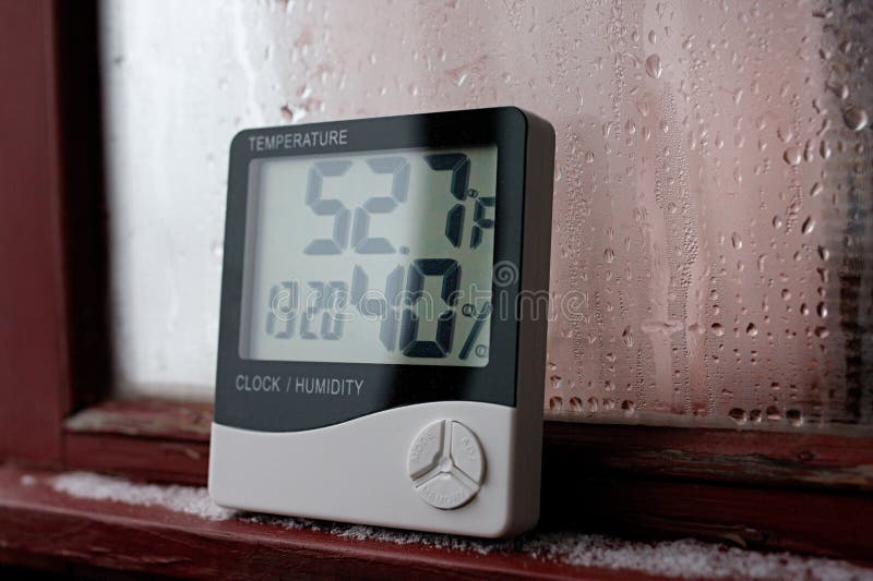 Thermometer and Hygrometer of Electronic To Control Temperature and ...