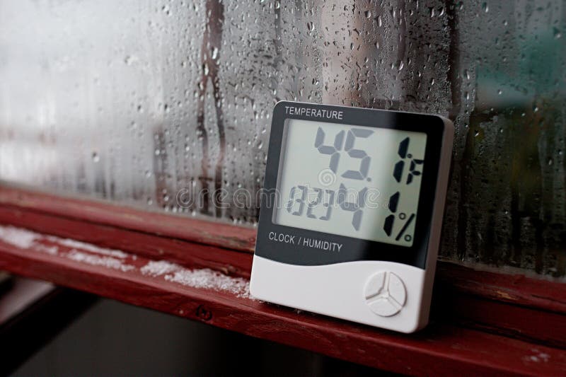 Thermometer and Hygrometer of Electronic To Control Temperature and ...