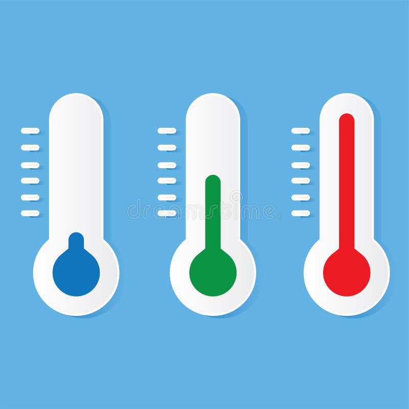 Clinical Thermometer Vector Stock Vector - Illustration of meter, grade ...