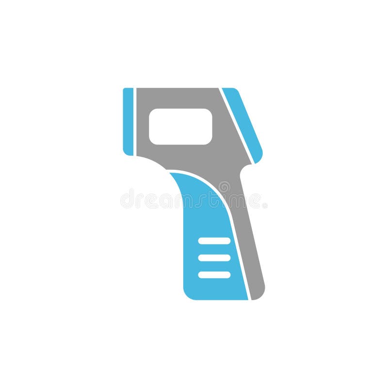 Thermometer Icon Logo Design Illustration Template Stock Illustration ...