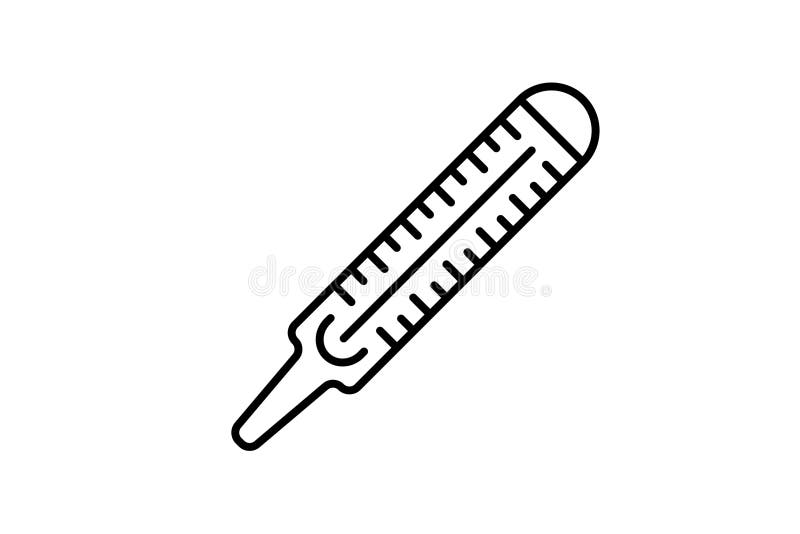 Thermometer Icon. Icon Related To Medical Tools Stock Vector ...