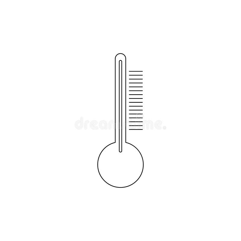 Thermometer Icon, Thermometer Sign and Symbol Stock Vector ...