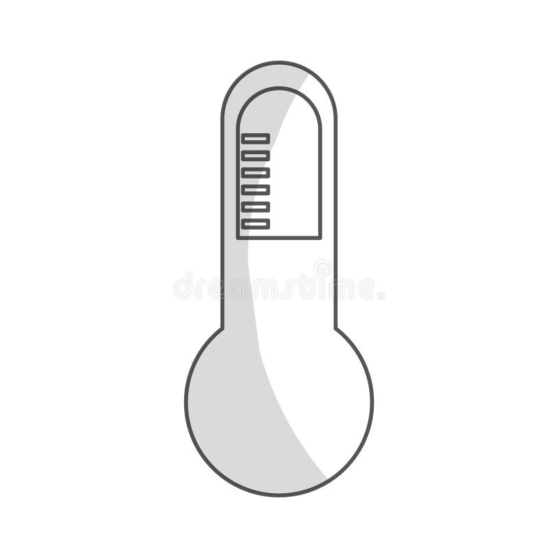 Thermometer Instrument Icon Stock Vector - Illustration of diagnostic ...