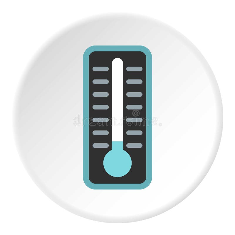 Thermometer with Low Temperature Icon, Flat Style Stock Illustration ... Thermometer with Low Temperature Icon, Flat Style Stock Illustration ...