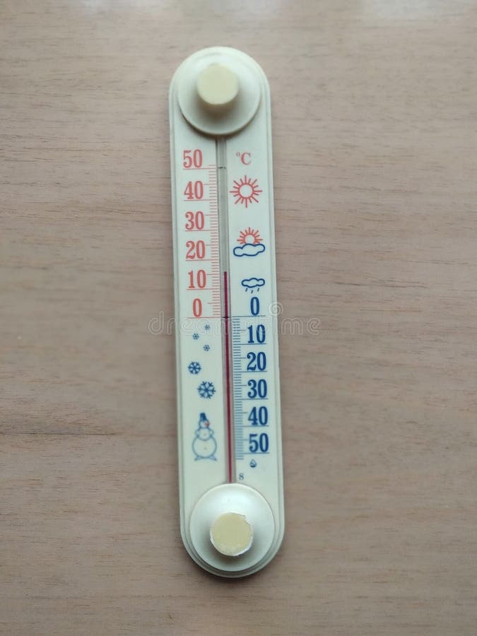 Thermometer for Measuring Ambient Temperature Stock Image - Image of ...