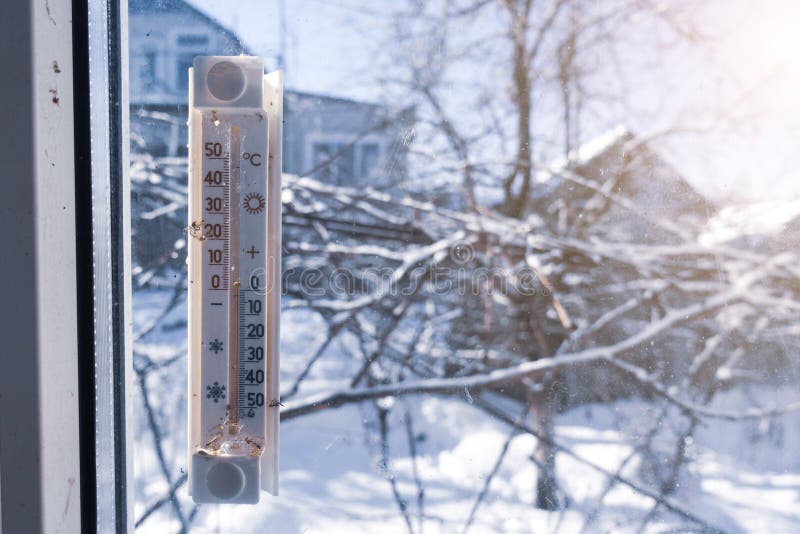 Thermometer outside stock image. Image of outside, cork - 27441979