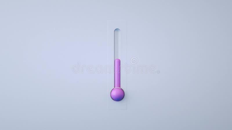 Thermometer Showing a Drop in Temperature Stock Footage - Video of ...