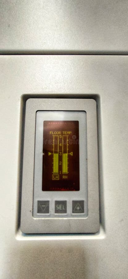 Thermometer Shows the Temperature, Heat Indicator Stock Image - Image ...