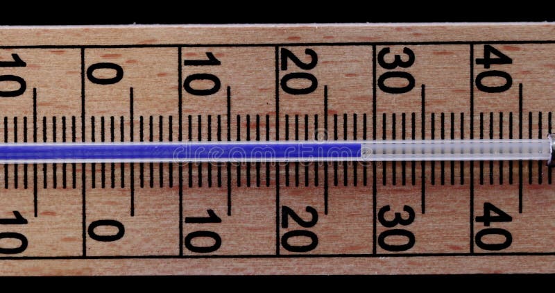 Thermometer in Summer Rising Temperature Stock Footage - Video of ...