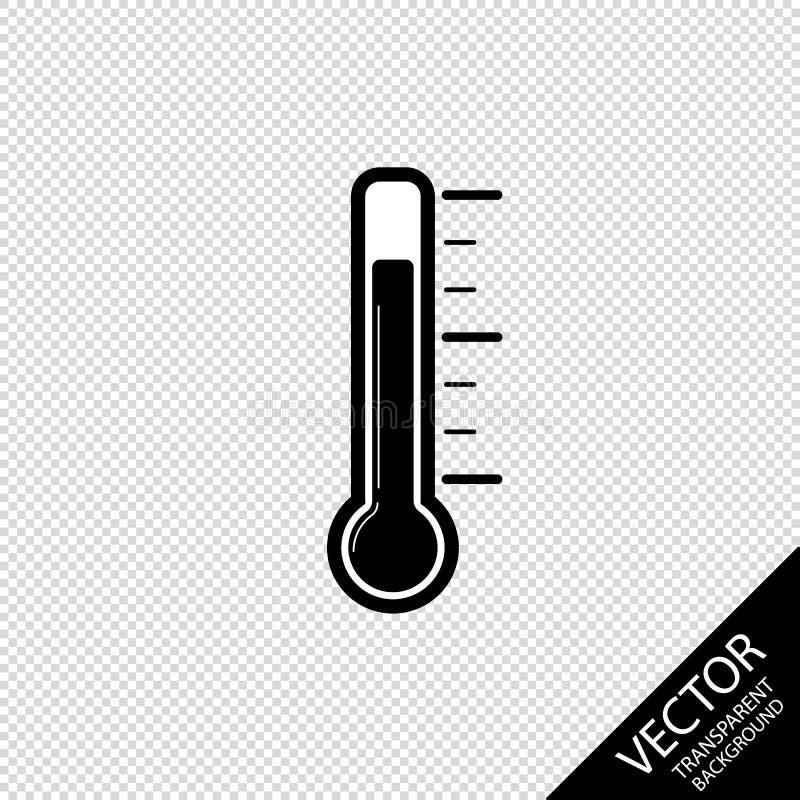 Thermometer Temperature Icon - Vector Illustration - Isolated on ...