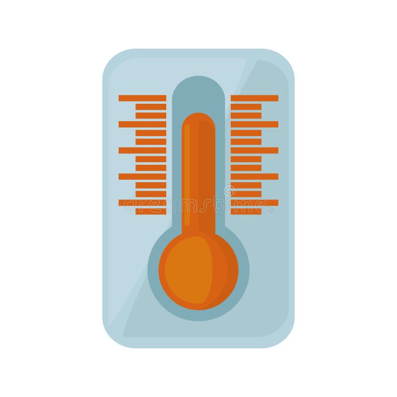 Thermometer Temperature Measure Icon Stock Vector - Illustration of ...