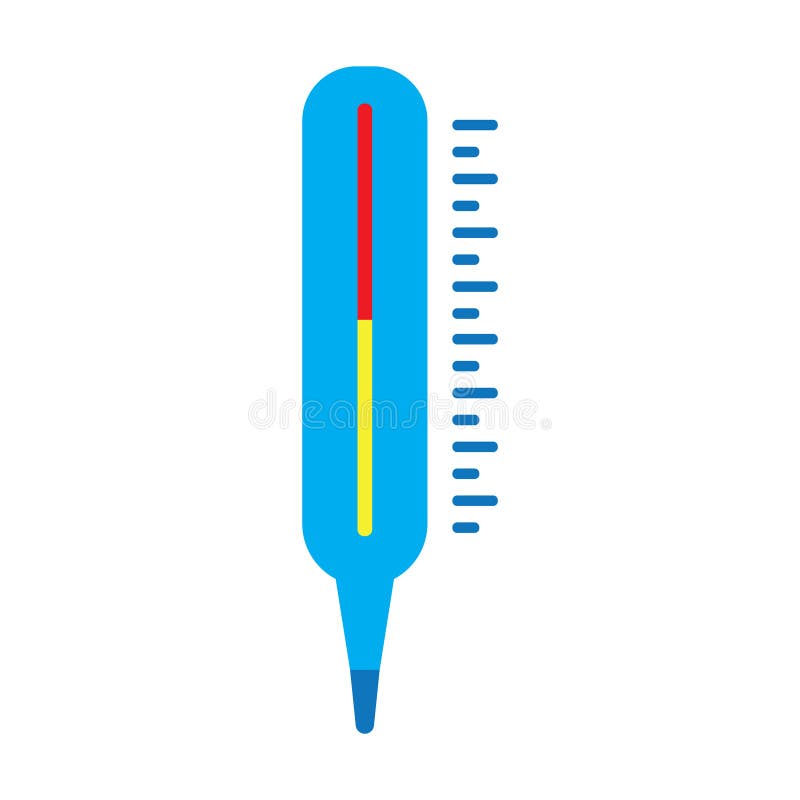 Thermometer Temperature Measuring Tool Icon Logo Vector Design Stock ...