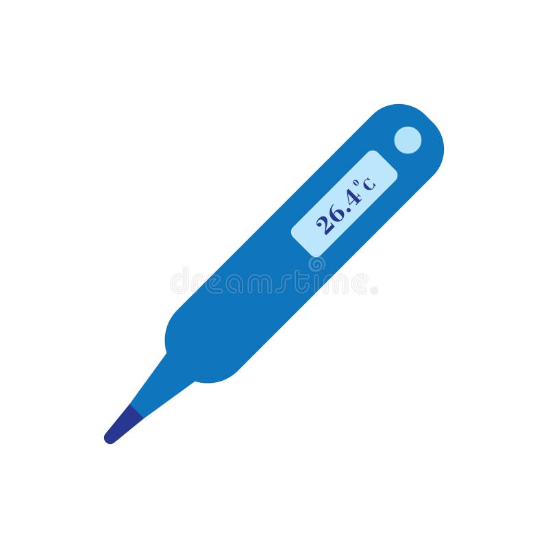 Thermometer Temperature Measuring Tool Icon Logo Vector Design Stock ...