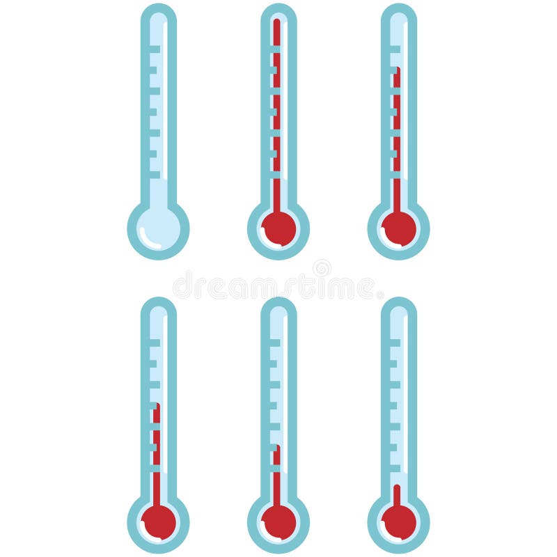 Thermometer Temperature Meter Illustration Isolated Stock Illustration ...