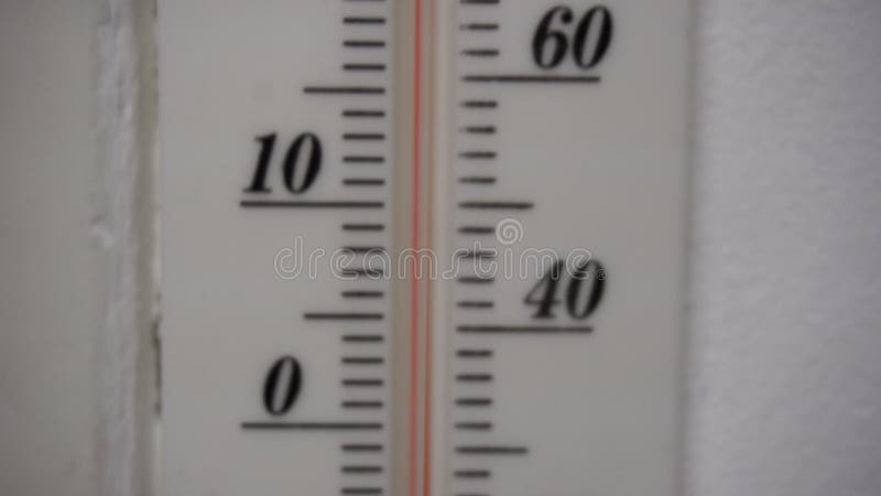 Temperature Rising on a Thermometer Stock Video - Video of earth ...