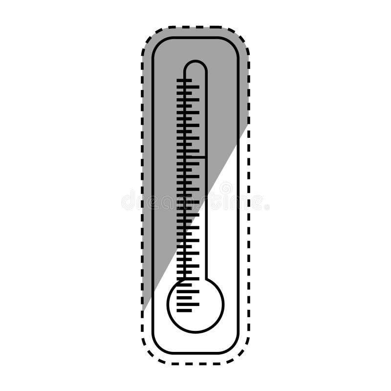 Thermometer Temperature Scale Stock Illustration - Illustration of goal ...