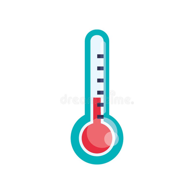 Thermometer Temperature Scale Stock Illustration - Illustration of ...