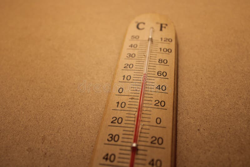 Thermometer To Measure Temperature Temperature Sign Stock Image - Image ...