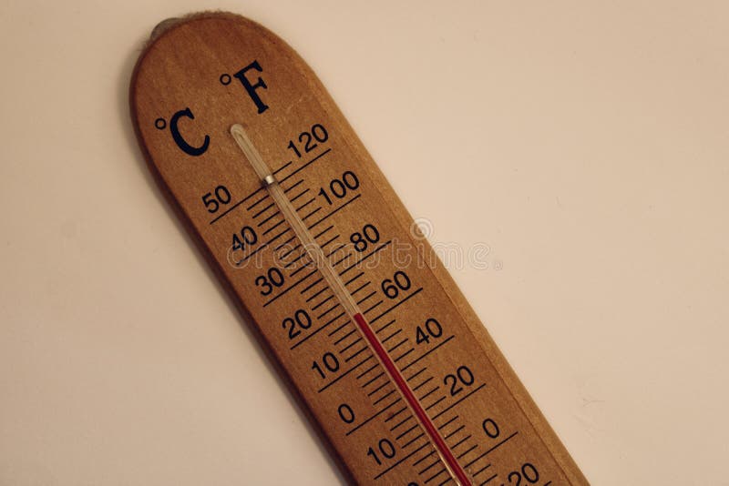 Thermometer To Measure Temperature Temperature Sign Stock Image - Image ...