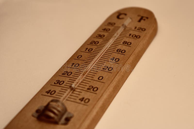 Thermometer To Measure Temperature Temperature Sign Stock Image - Image ...