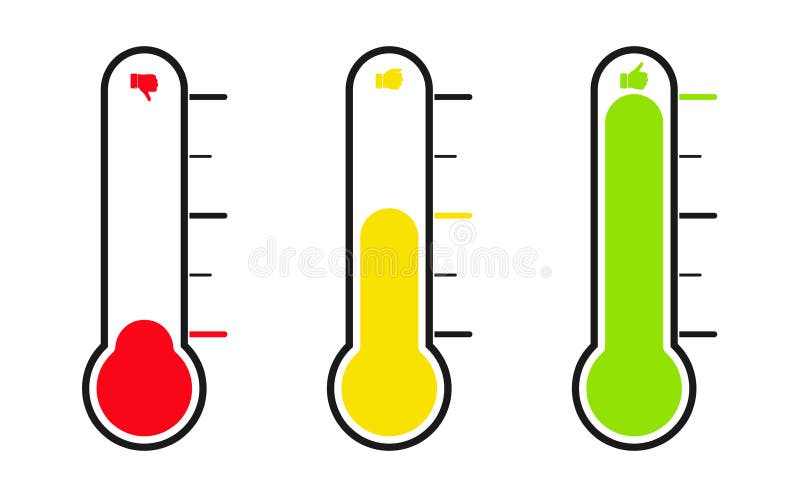 Mood Thermometer Stock Illustrations – 251 Mood Thermometer Stock ...
