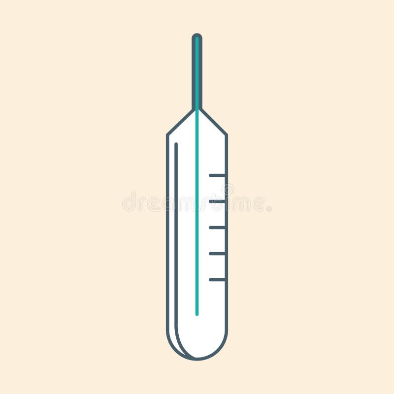 Thermometer. Vector Illustration Decorative Design Stock Vector ...