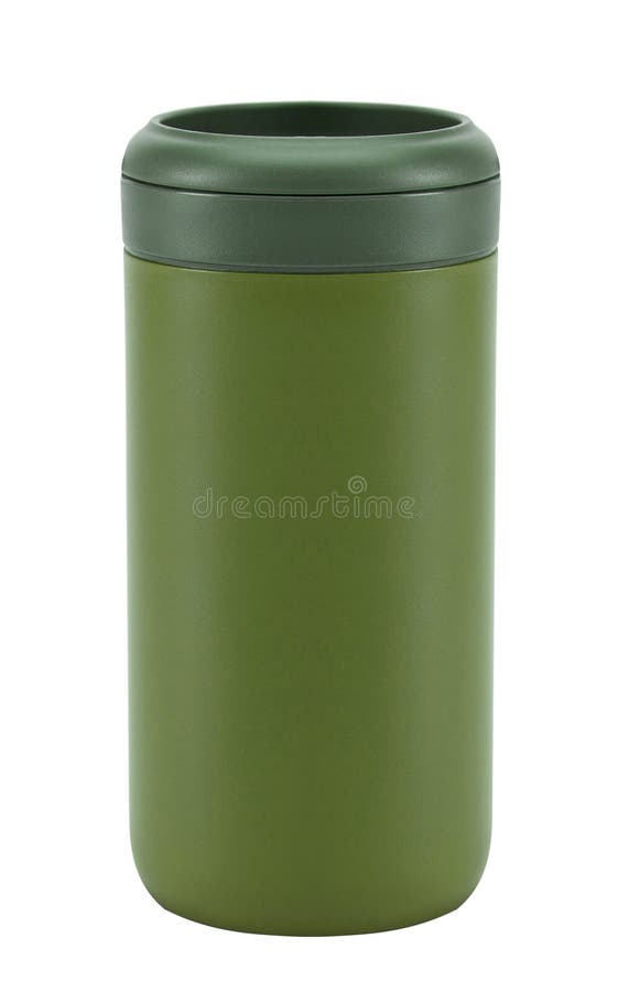 Modern thermos isolated stock photo. Image of flask - 124689564