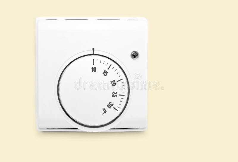 Thermostat stock image. Image of home, heat, cold, interior - 14630119