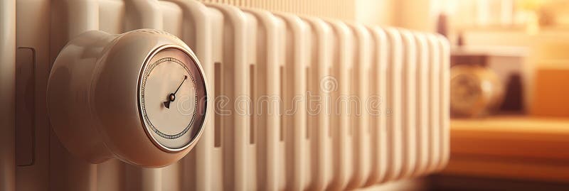 Thermostat Radiator Indicator Stock Illustration - Illustration of ...