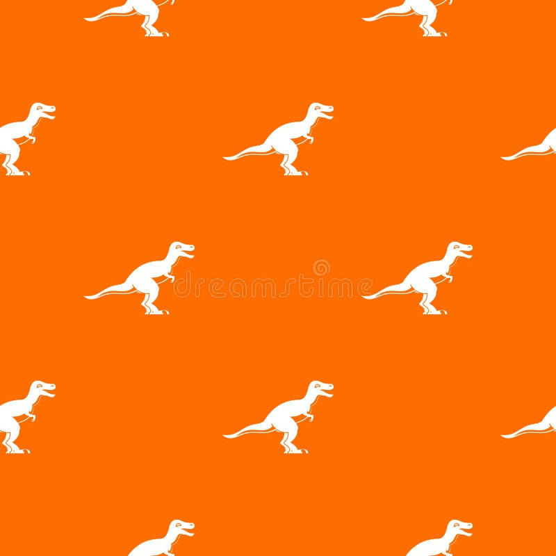 Theropod Dinosaur Pattern Seamless Stock Vector - Illustration of claw ...