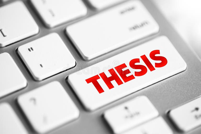 Thesis - Type of Research Paper Based on Your Original Research, Text ...