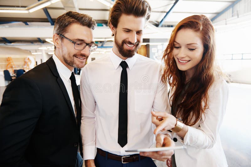 Theyre an Action Oriented Team Stock Photo - Image of together ...