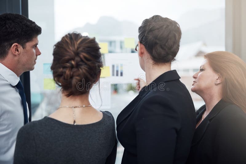 Theyre the Best Team of Problem Solvers. a Group of Businesspeople ...