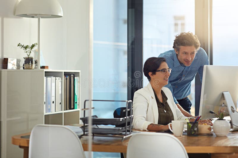 Theyre Professionals at Problem Solving. Businesspeople Working on a ... Theyre Professionals at Problem Solving. Businesspeople Working on a ...