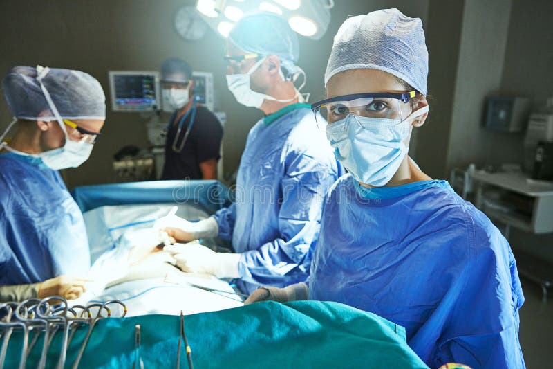 Theyre a Team of World Class Surgeons. Surgeons in an Operating Room ...