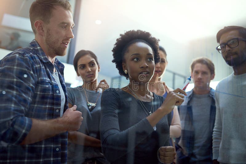 Theyve Got the Key Ingredients for Success. a Group of Colleagues ...