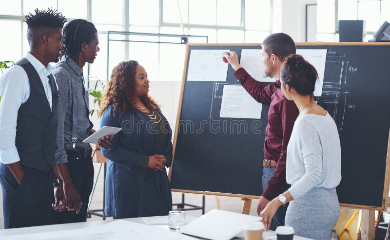 Theyve Got Some Important Projects Lined Up. a Group of Businesspeople ...