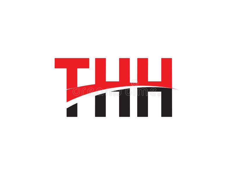 THH Letter Initial Logo Design Vector Illustration Stock Vector ...