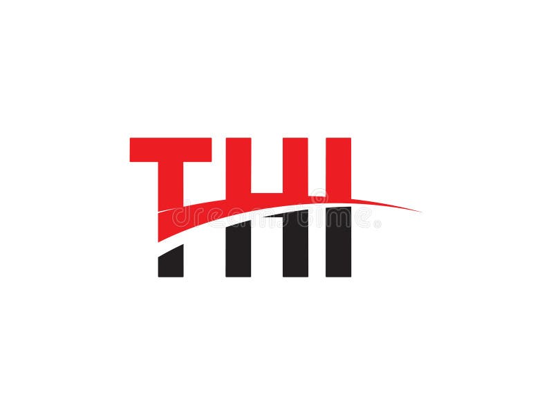 THI Letter Initial Logo Design Vector Illustration Stock Vector ...